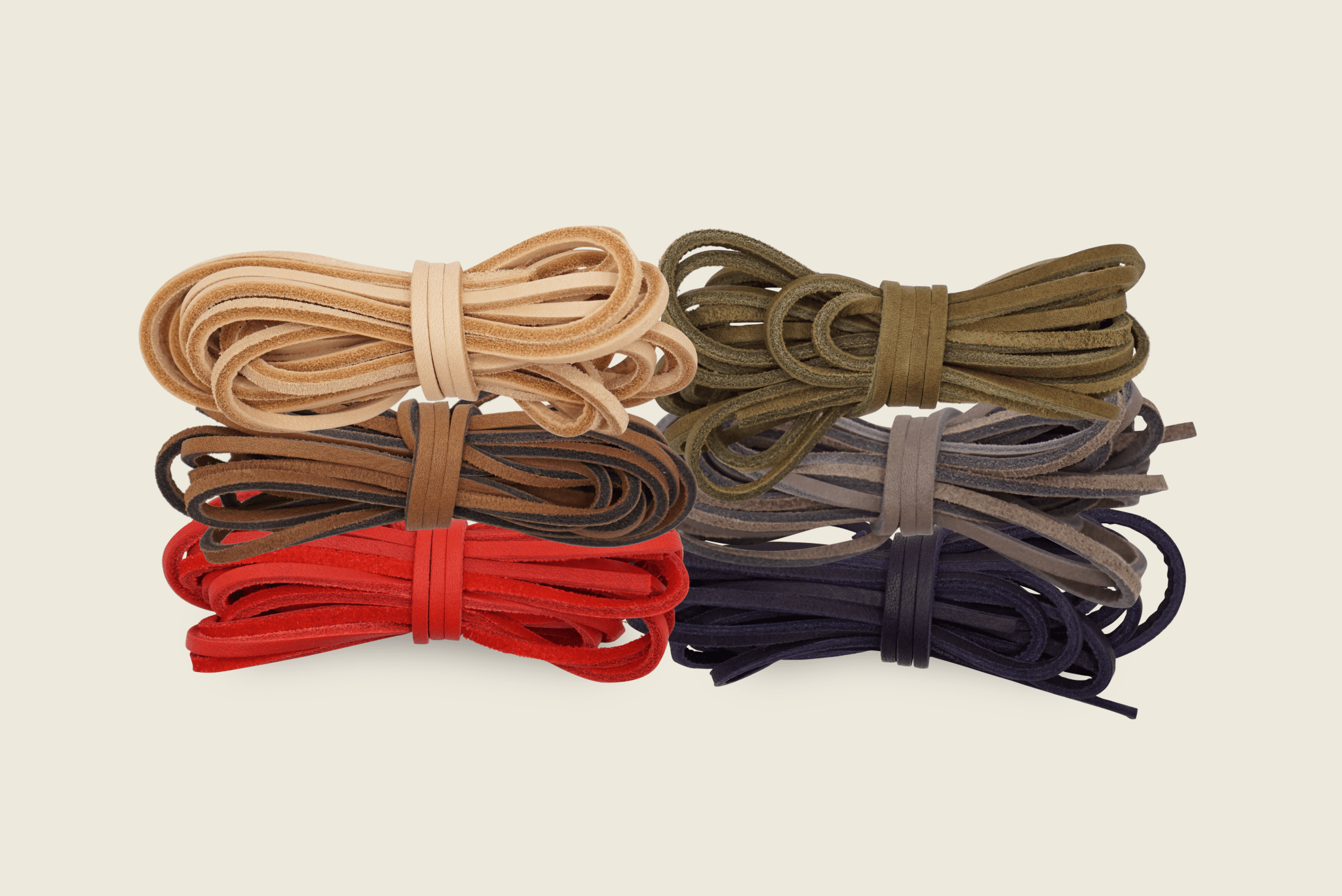 72" Rawhide Chrome Tanned Leather Boot Laces – Guarded Goods