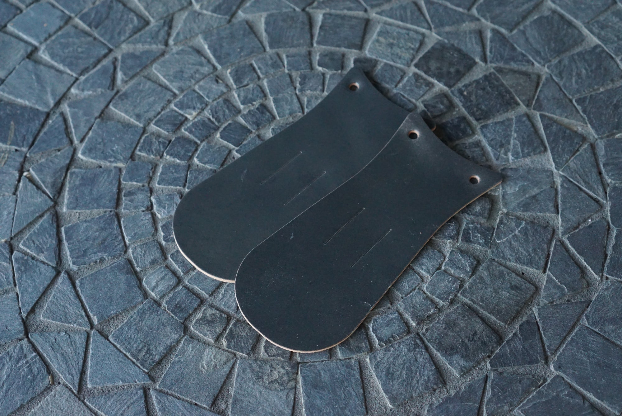 Boot Kiltie (False Tongue) - Cloe Gunmetal Shell Cordovan - Guarded Goods