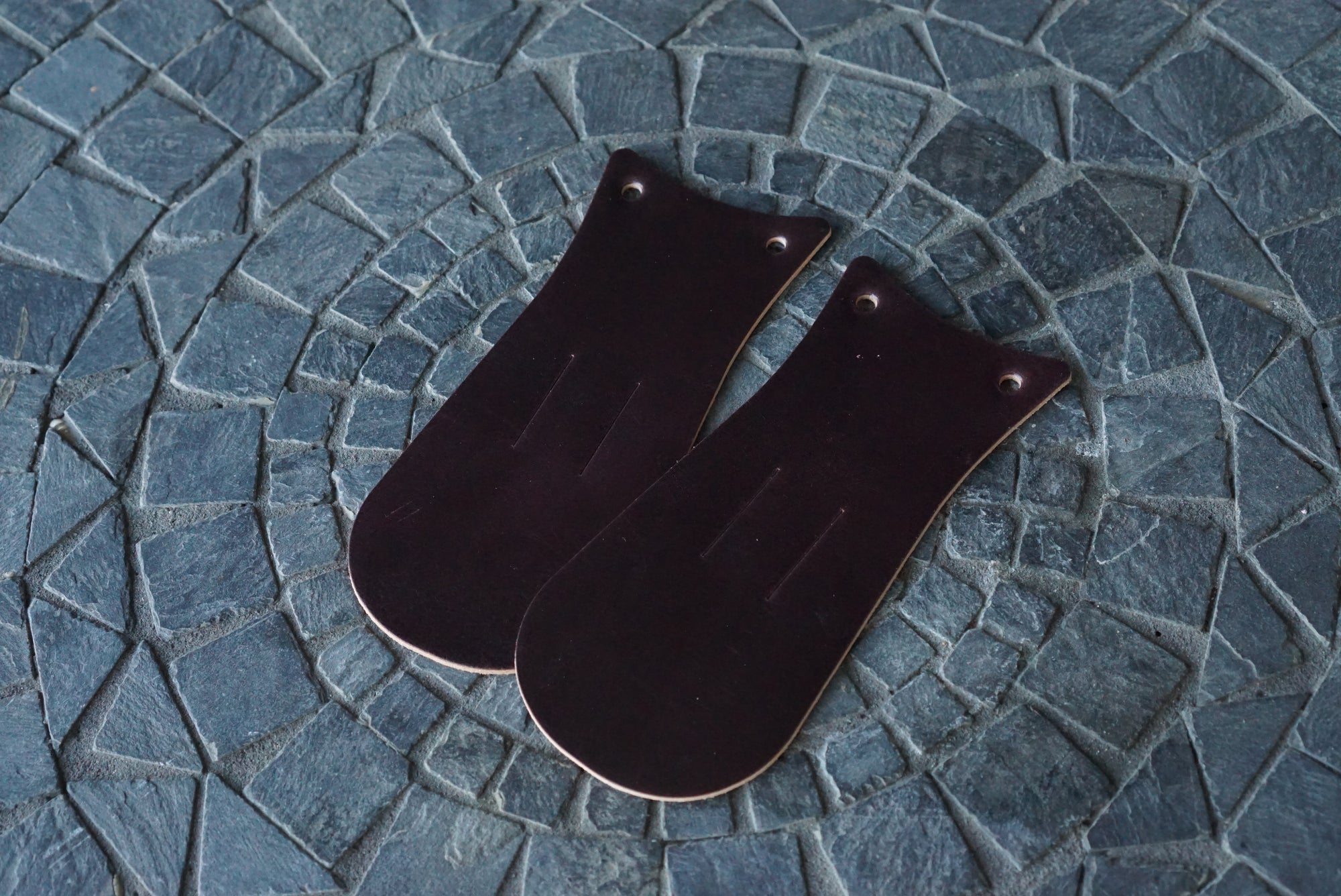 Boot Kiltie (False Tongue) - Cloe Aubergine Shell Cordovan - Guarded Goods