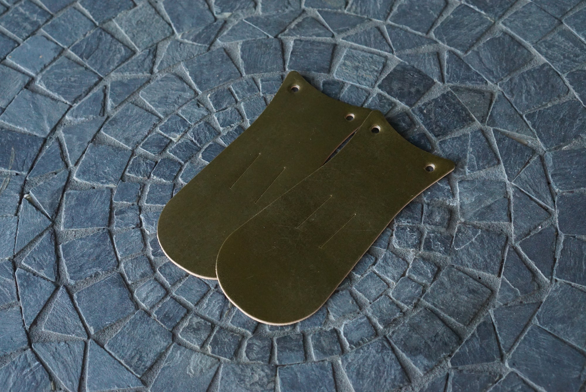 Boot Kiltie (False Tongue) - Cloe Sage Shell Cordovan - Guarded Goods