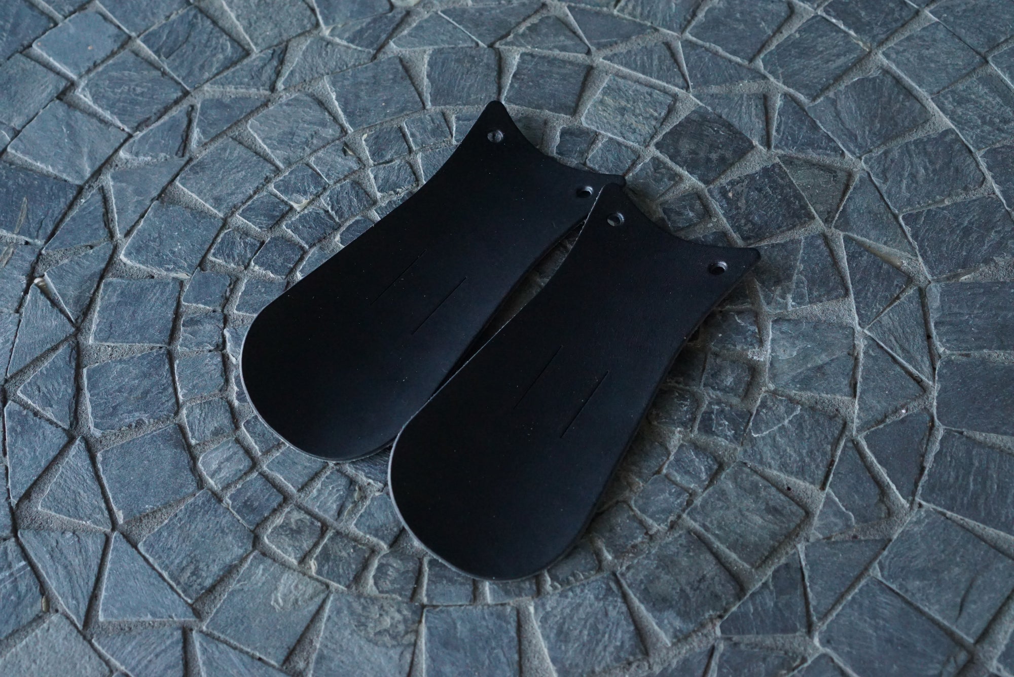 Boot Kiltie (False Tongue) - Guidi Black Horsebutt - Guarded Goods