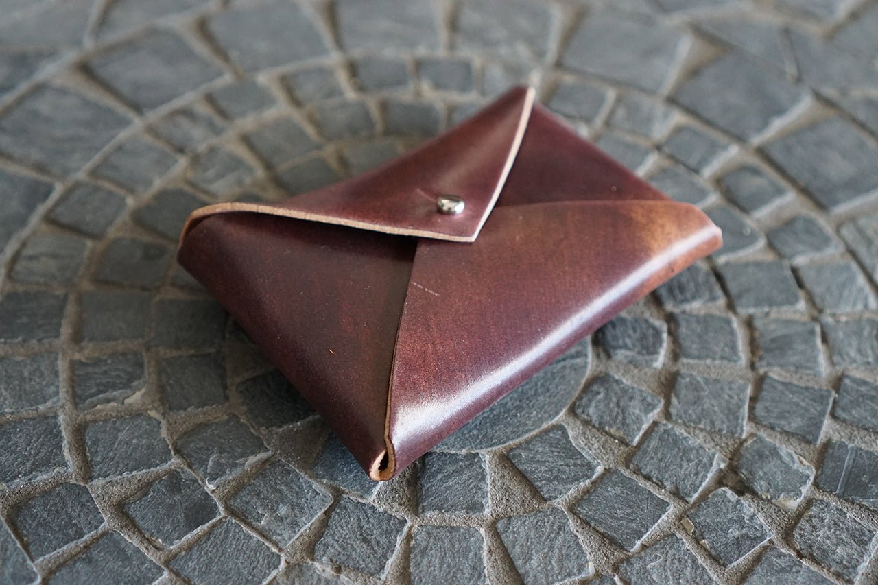 Aegis - Horween Marbled Color #8 Shell Cordovan – Guarded Goods